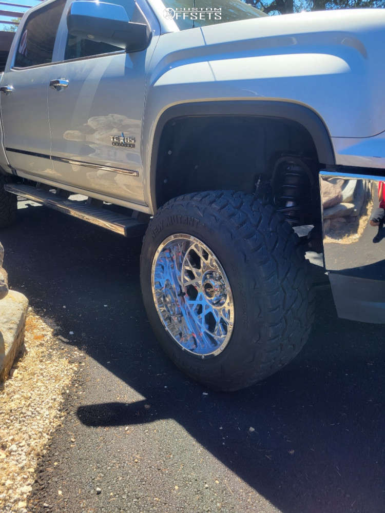 2018 GMC Sierra 1500 with 20x12 -51 Vision Rocker and 35/12.5R20 ...