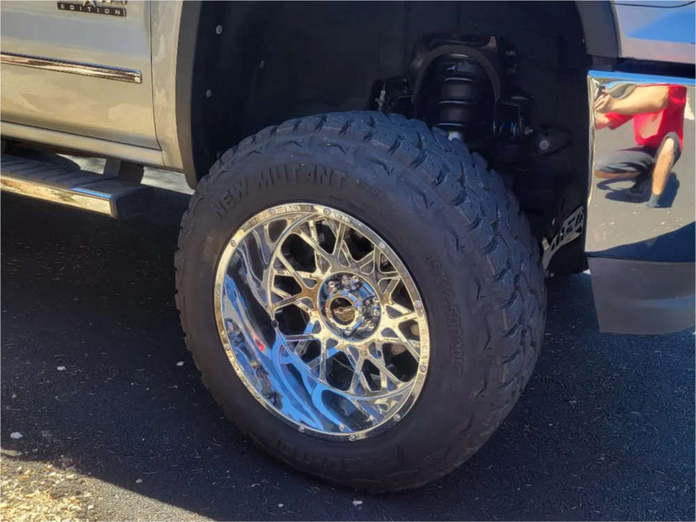 2018 GMC Sierra 1500 with 20x12 -51 Vision Rocker and 35/12.5R20 ...