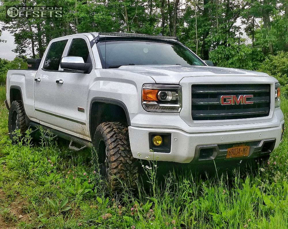 2014 GMC Sierra 1500 with 20x9 BMF Novakane and 35/12.5R20 Toyo Tires ...