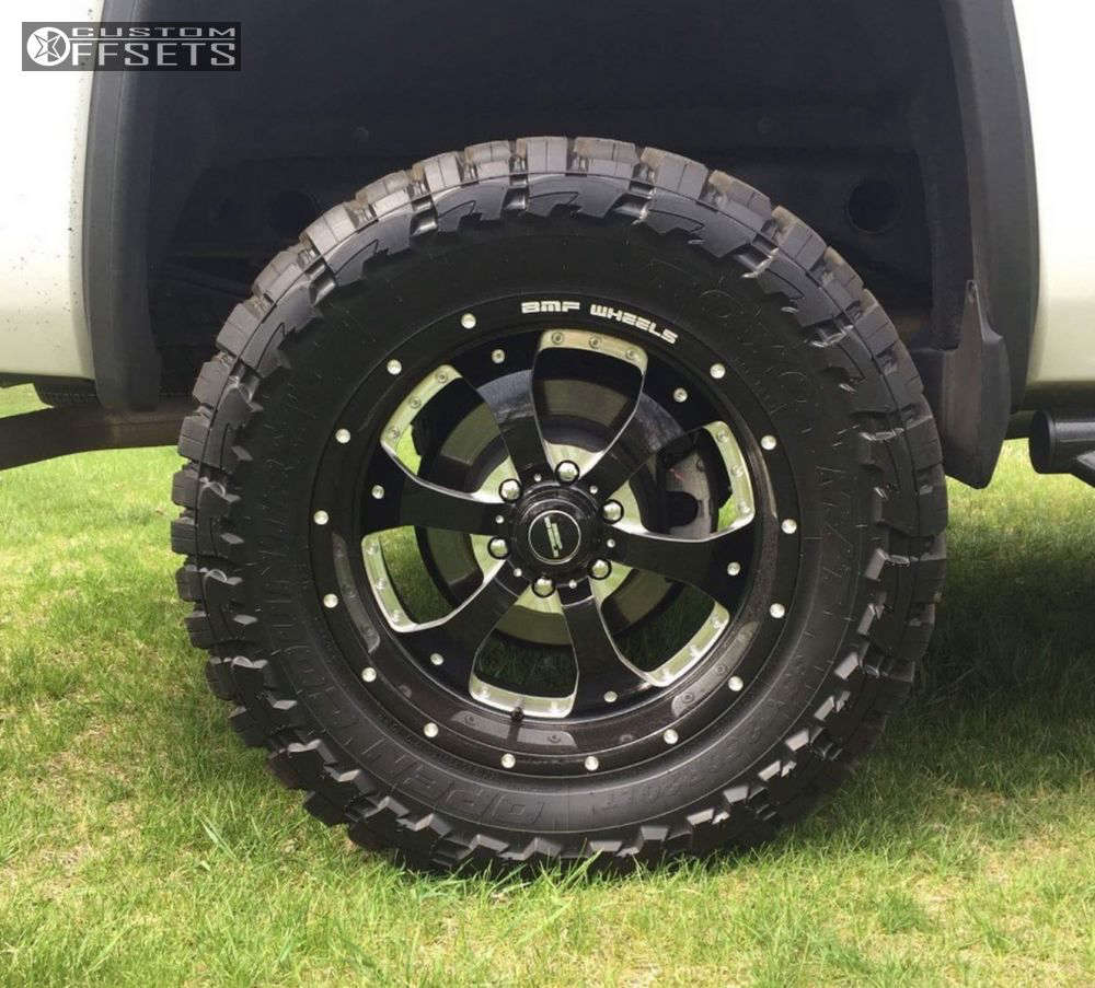 2014 GMC Sierra 1500 with 20x9 BMF Novakane and 35/12.5R20 Toyo Tires ...