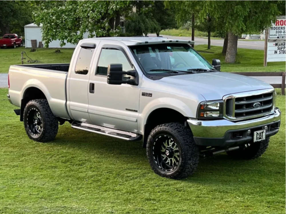 2001 Ford F-250 Super Duty with 20x10 -25 TIS 544MB and 35/12.5R20 ...