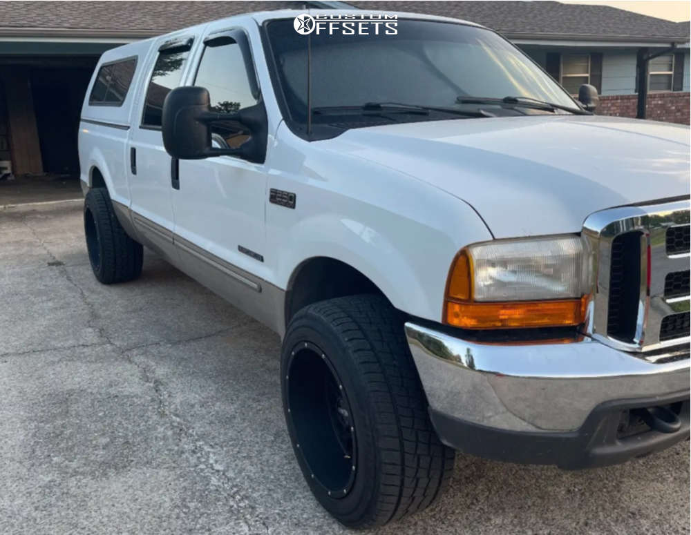 1999 Ford F-250 Super Duty with 20x12 -51 Vision Rocker and 285/50R20 ...