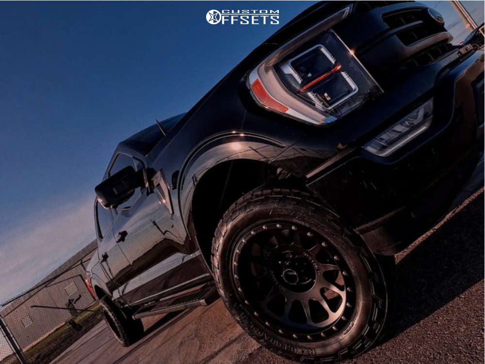2021 Ford F-150 with 20x10 -18 Method Mr305 and 285/55R20 Nitto Recon ...