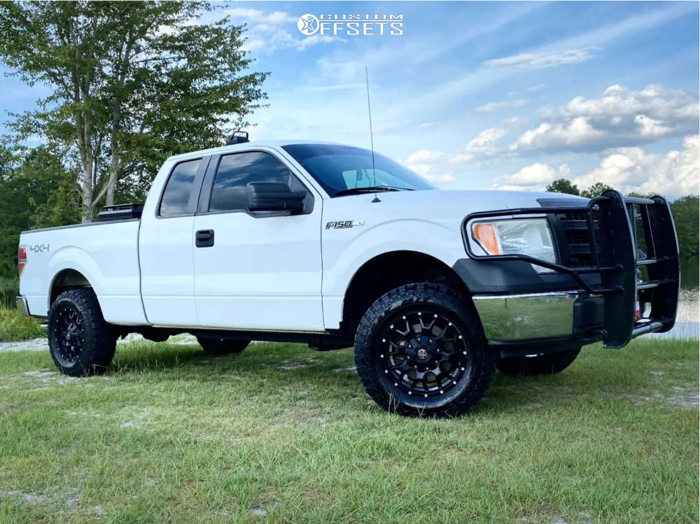 2013 Ford F-150 with 18x9 18 Mayhem Warrior and 285/65R18 Falken ...