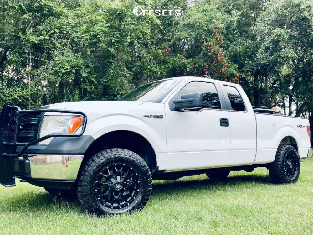 2013 Ford F-150 with 18x9 18 Mayhem Warrior and 285/65R18 Falken ...