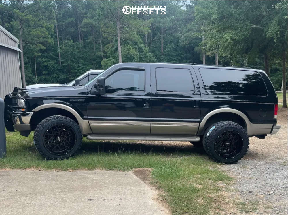 2000 Ford Excursion with 20x12 -51 Vision Rocker and 35/12.5R20 Pro ...
