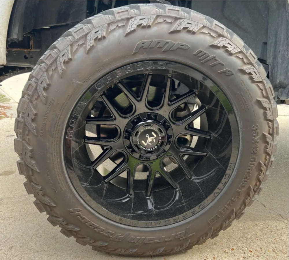 2019 Ford F-150 with 20x12 -44 Motiv Offroad Magnus and 35/12.5R20 AMP ...