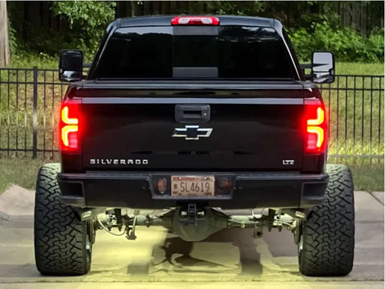 2016 Chevrolet Silverado 1500 with 24x14 -81 ARKON OFF-ROAD Caesar and ...