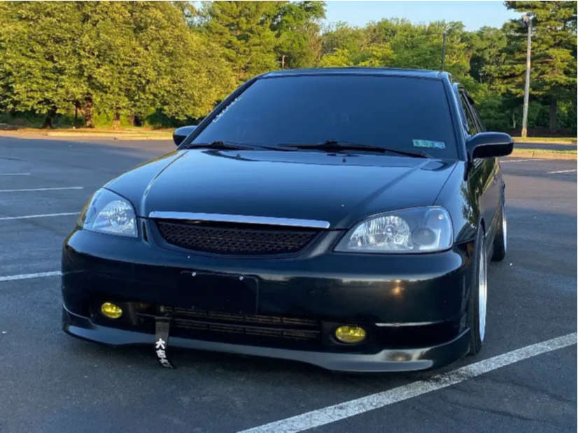 2002 Honda Civic with 16x8 20 XXR 536 and 205/40R16 Nitto Neo Gen and ...
