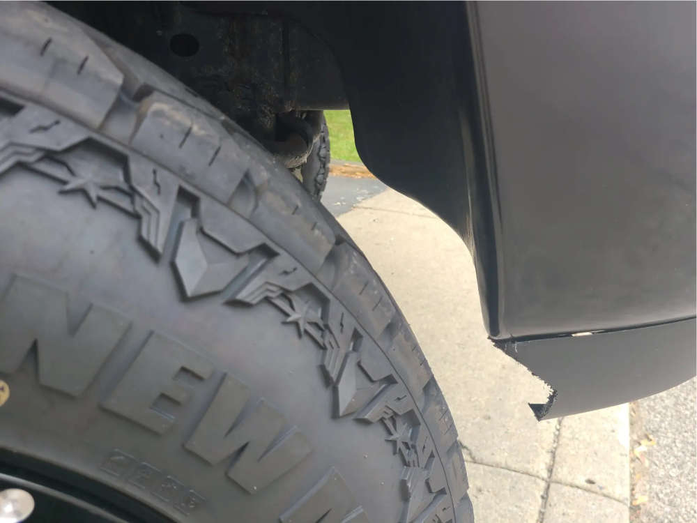 2007 Dodge Ram 1500 with 20x12 -44 Wicked Offroad W903 and 35/12.5R20 ...