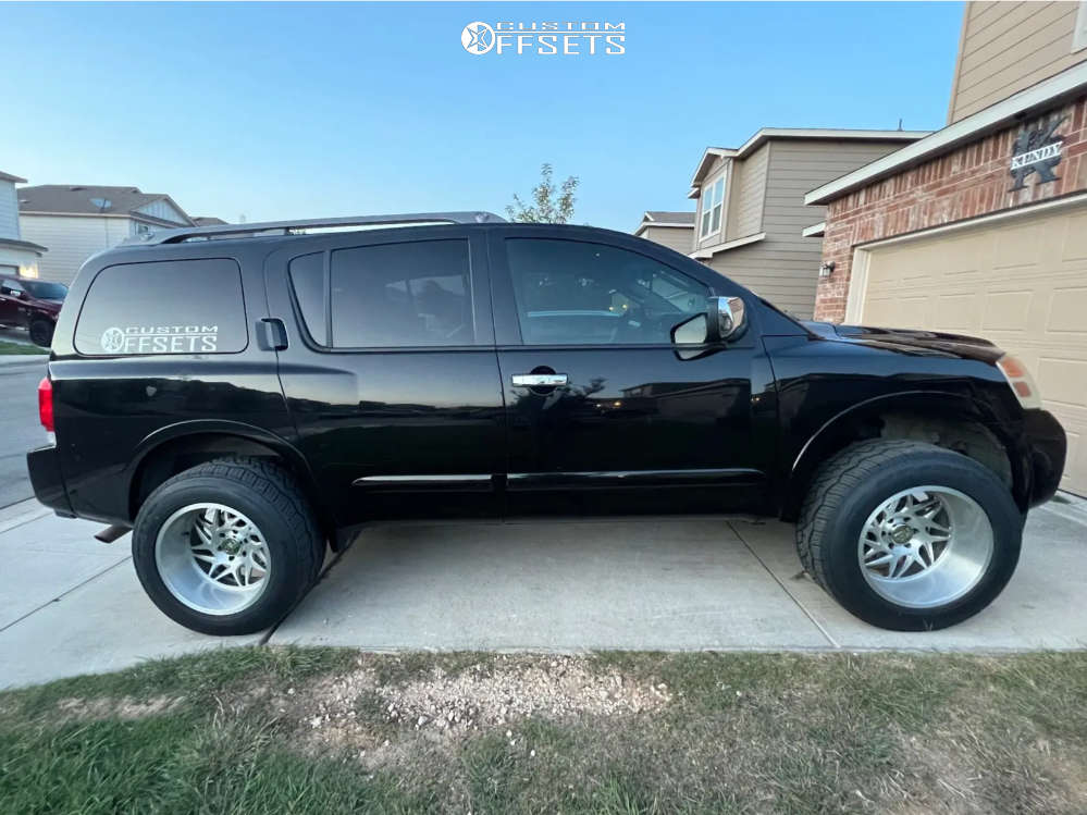 2012 Nissan Armada with 20x12 -51 Cali Offroad Gemini and 305/55R20 ...