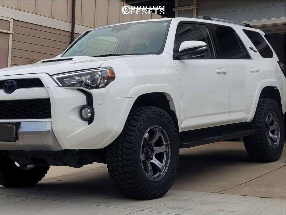 2018 Toyota 4Runner with 18x9 -12 Fuel Rush and 285/65R18 Mickey ...
