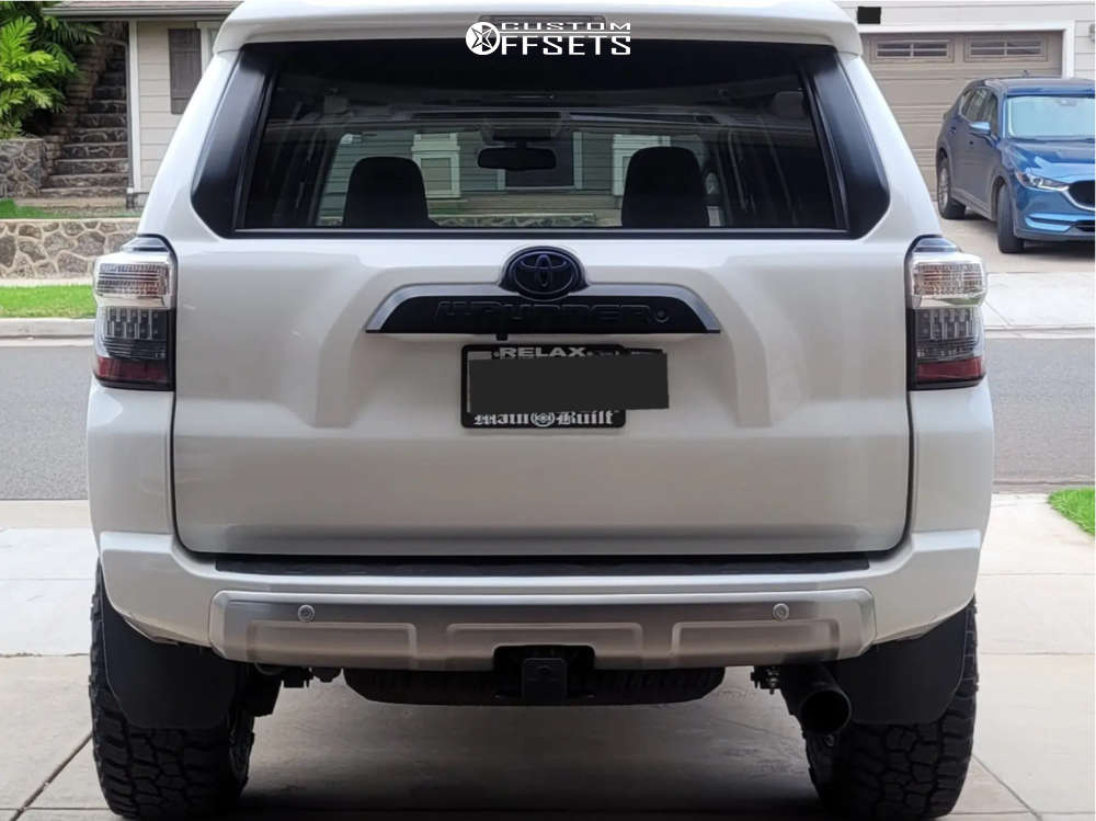 2018 Toyota 4Runner with 18x9 -12 Fuel Rush and 285/65R18 Mickey ...
