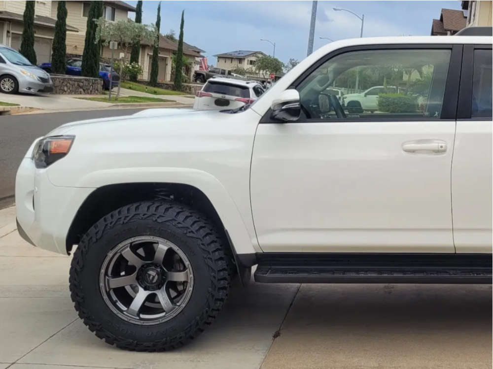 2018 Toyota 4Runner with 18x9 -12 Fuel Rush and 285/65R18 Mickey ...
