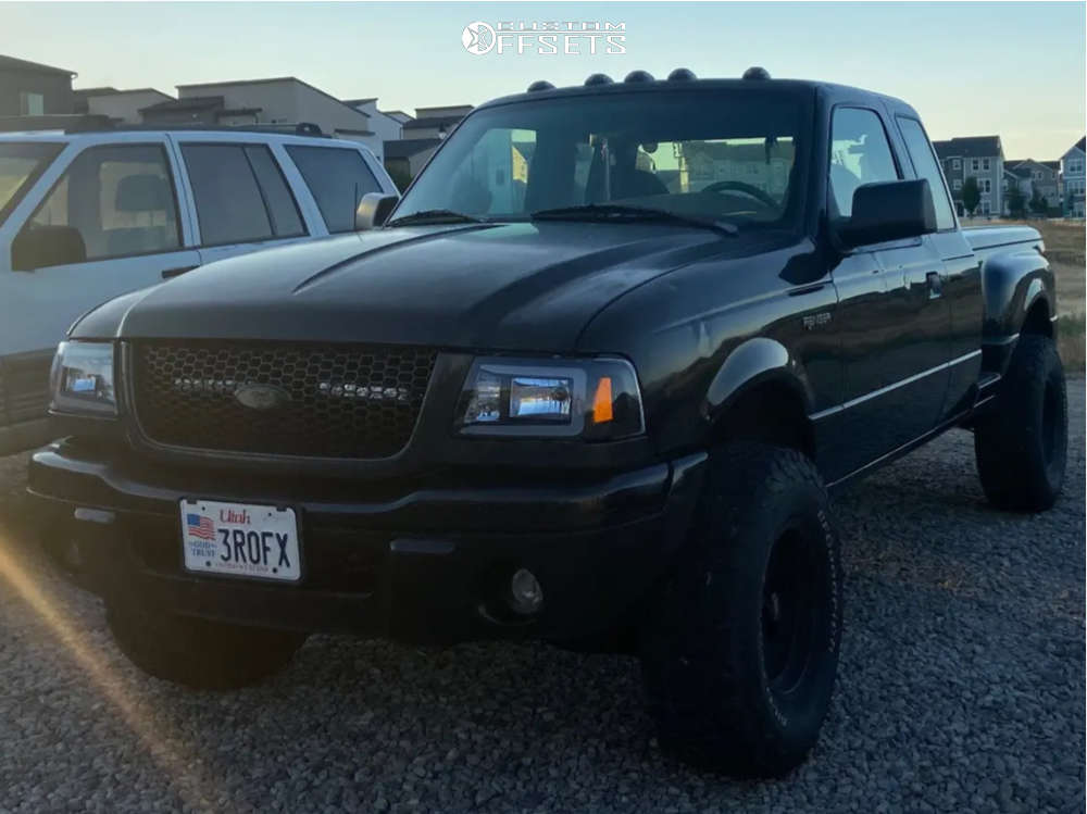 2002 Ford Ranger with 15x10 -43 American Racing Baja and 31/10.5R15 ...