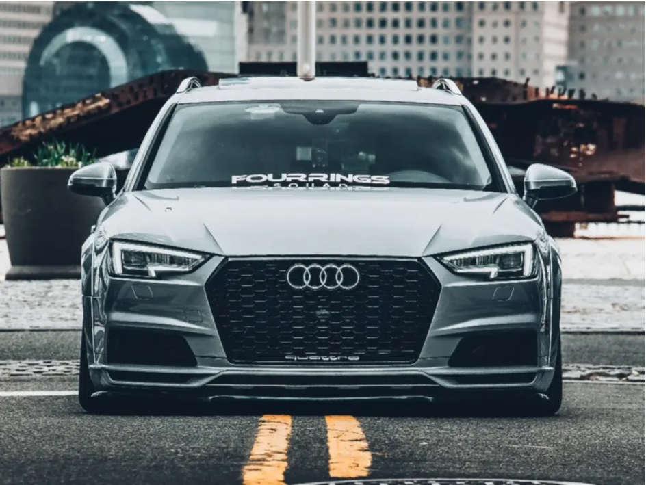 2017 Audi A4 Allroad with 20x10 35 Rotiform Blq and 255/35R20 ...