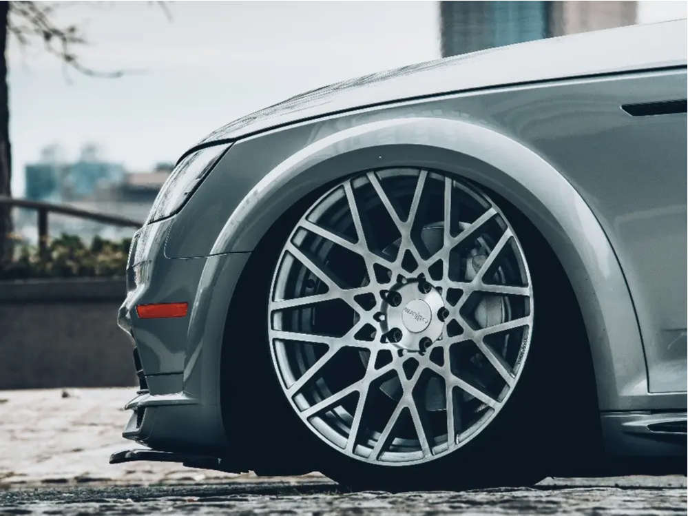 2017 Audi A4 Allroad with 20x10 35 Rotiform Blq and 255/35R20 ...