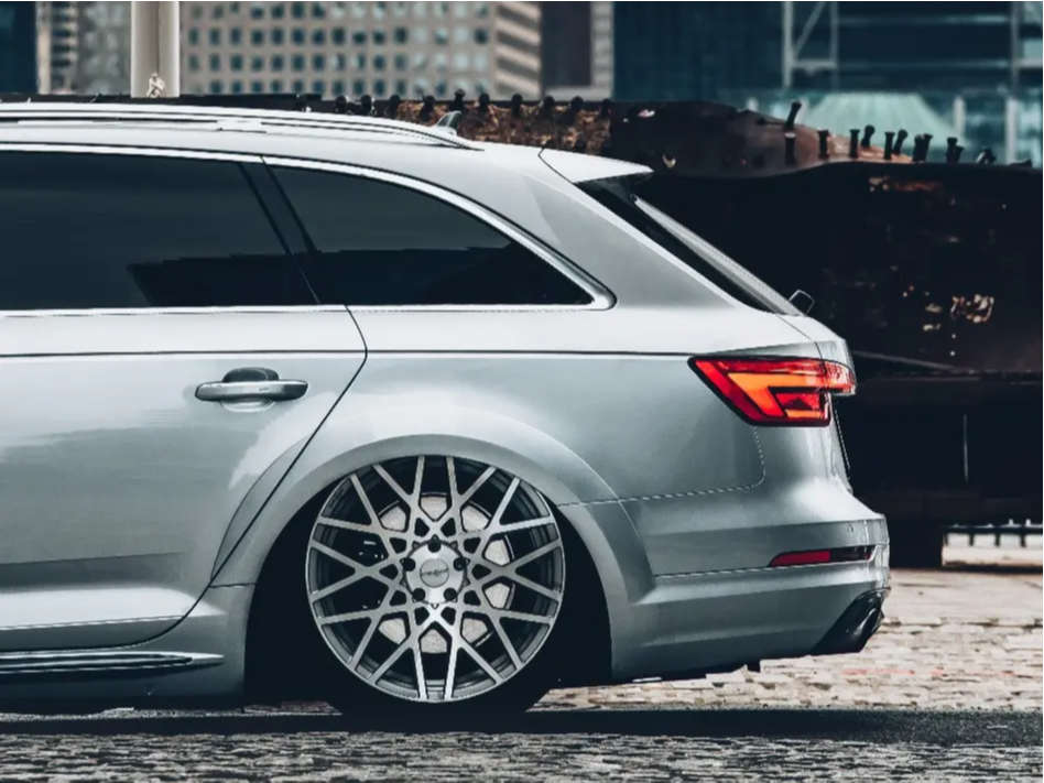 2017 Audi A4 Allroad with 20x10 35 Rotiform Blq and 255/35R20 ...