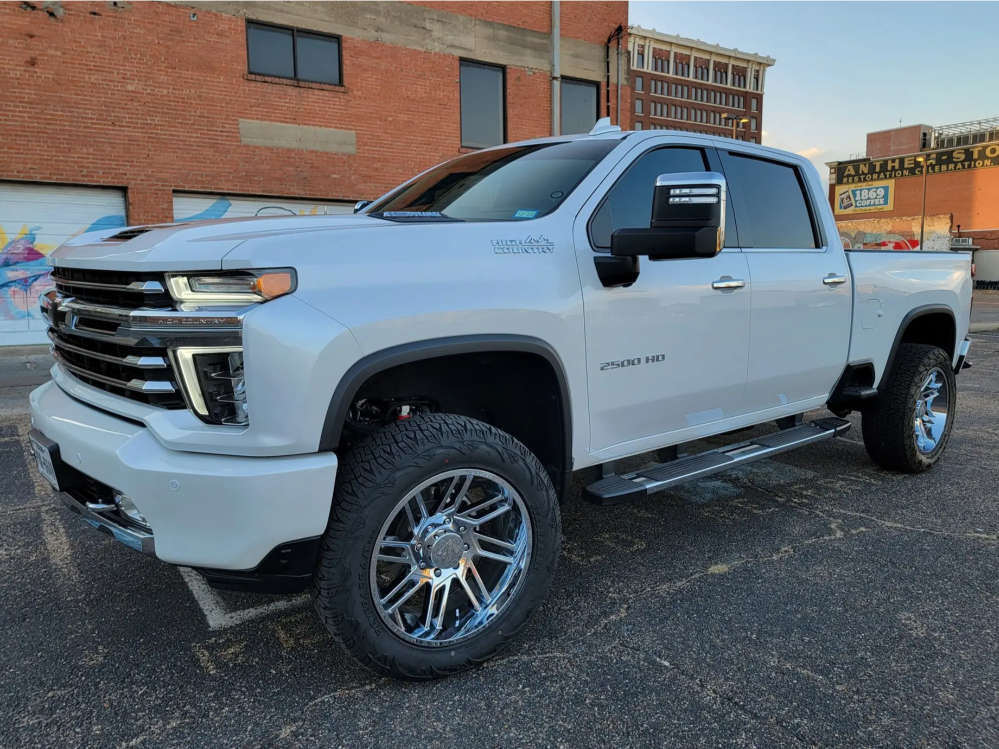 2021 Chevrolet Silverado 2500 HD with 22x12 -51 ARKON OFF-ROAD DaVinci ...