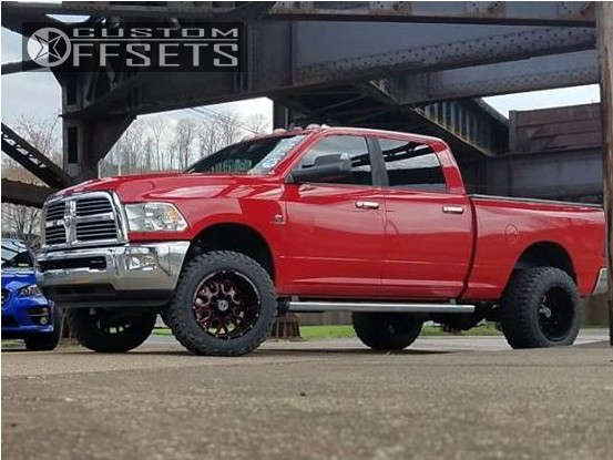 2013 Ram 2500 with 20x12 -44 Scorpion Sc19 and 35/12.5R20 Mastercraft ...