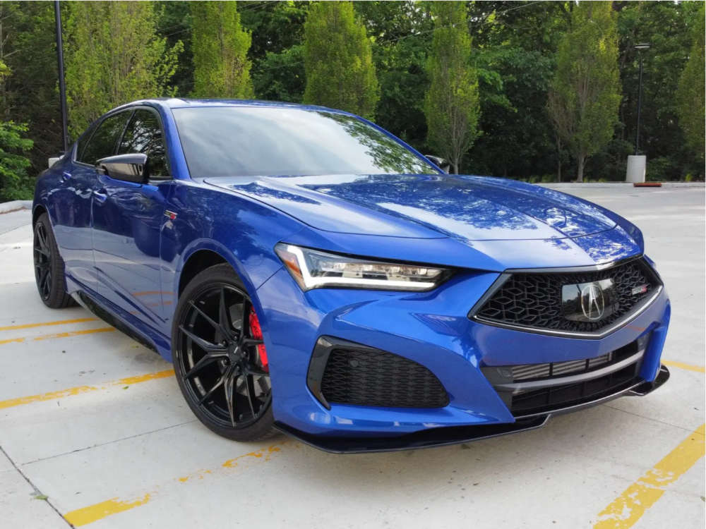 2021 Acura TLX with 20x9.5 40 Enkei Tsr-x and 255/35R20 Pirelli ...
