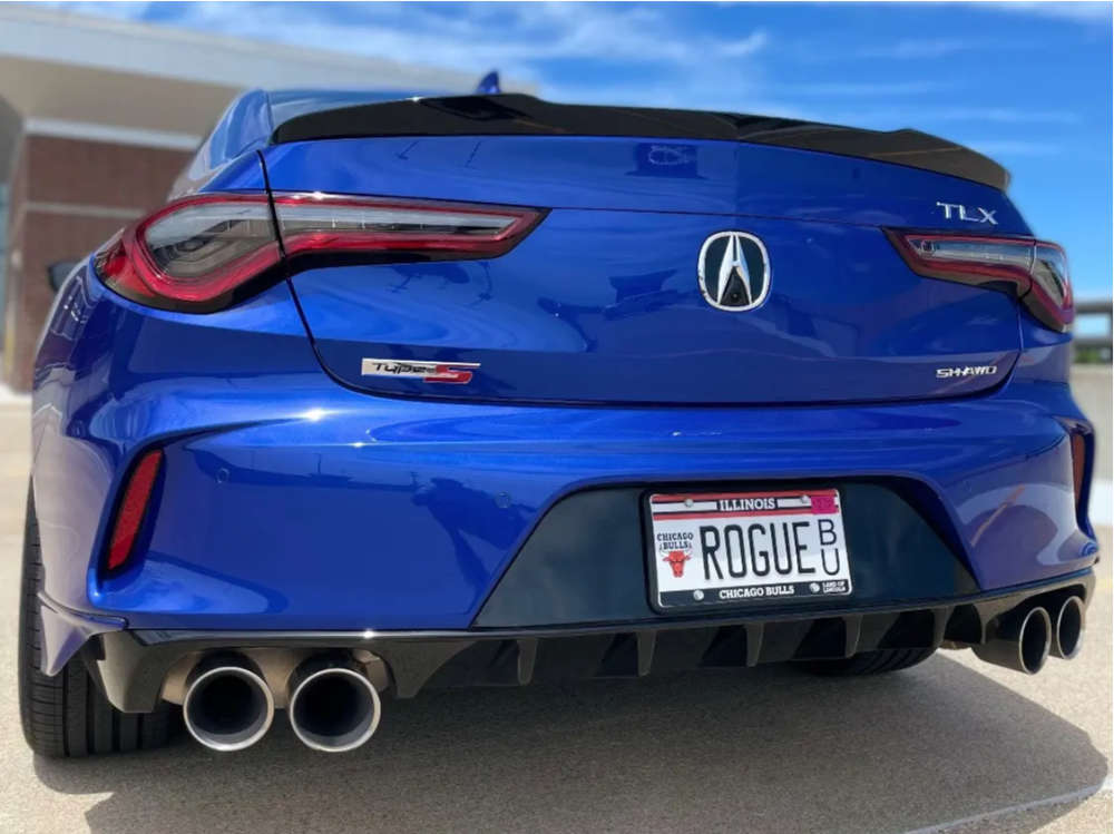 2021 Acura TLX with 20x9.5 40 Enkei Tsr-x and 255/35R20 Pirelli ...