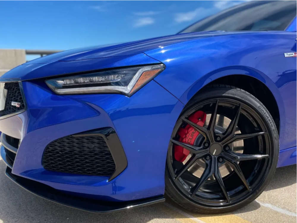 2021 Acura TLX with 20x9.5 40 Enkei Tsr-x and 255/35R20 Pirelli ...