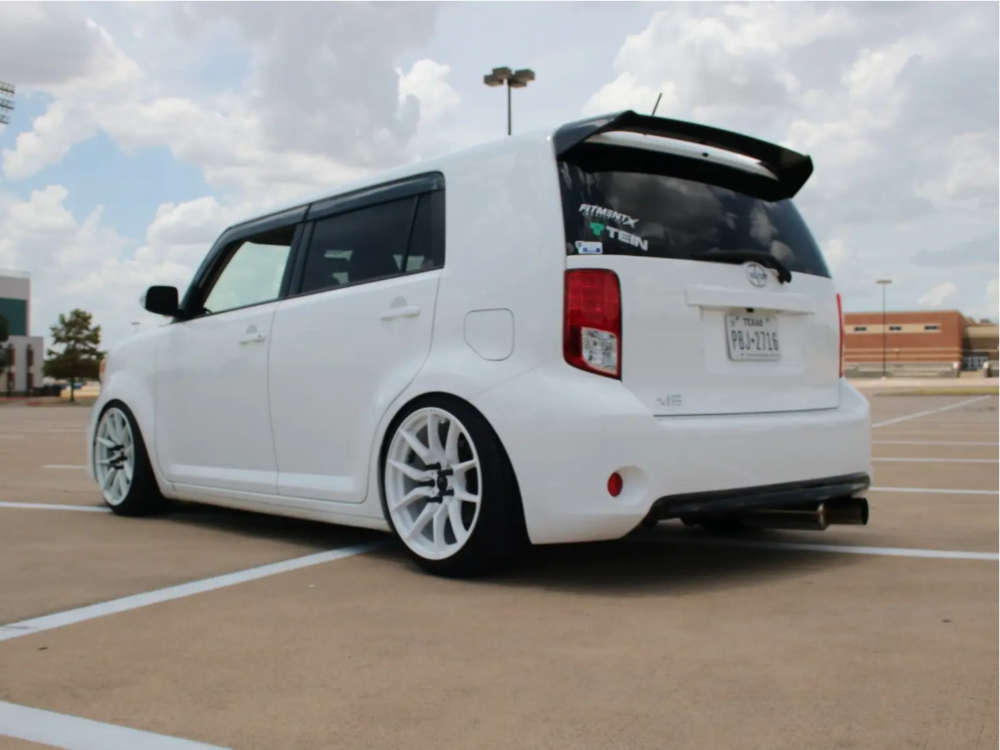 2013 Scion XB with 18x9.5 35 Option Lab R716 and 225/40R18 Firestone ...