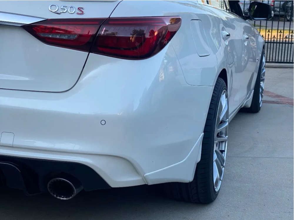 2018 INFINITI Q50 with 19x9.5 22 AVID1 Av20 and 255/35R19 Hankook ...