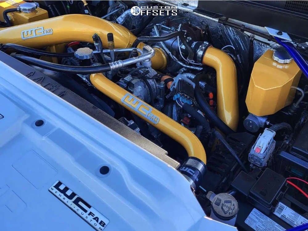 2015 Chevrolet Silverado 2500 HD with 24x14 -73 American Force Carver ...