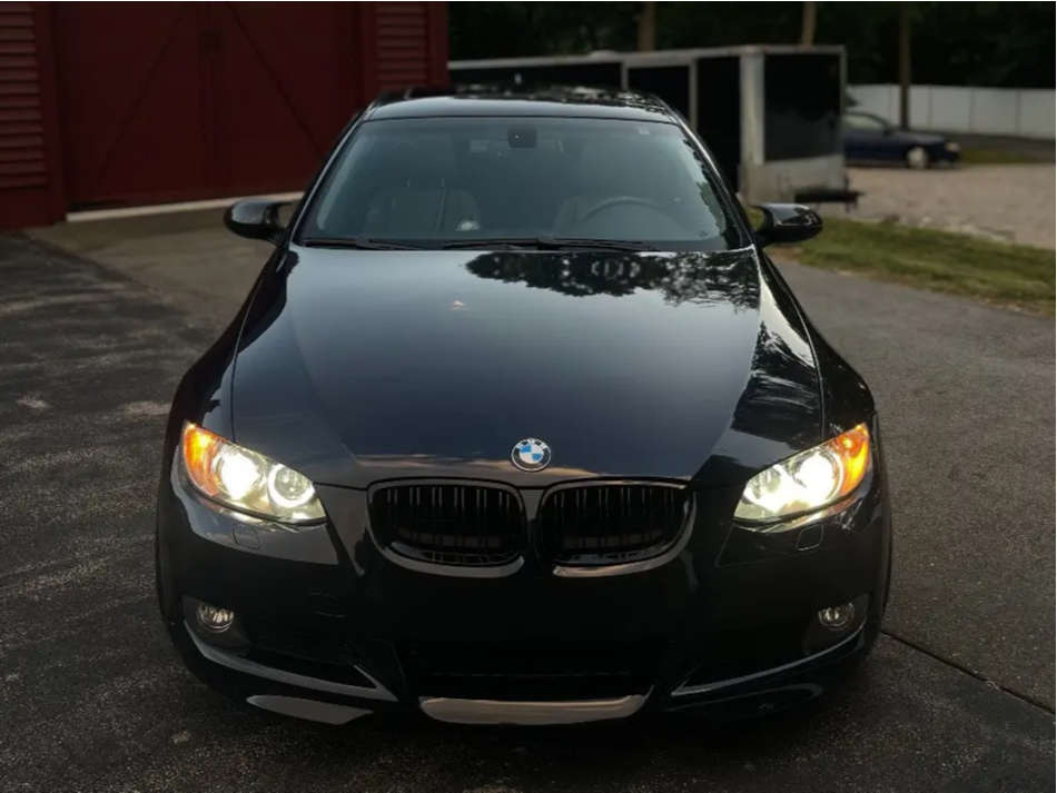 2007 BMW 328xi with 19x8.5 30 ESR Cs11 and 235/35R19 Continental ...