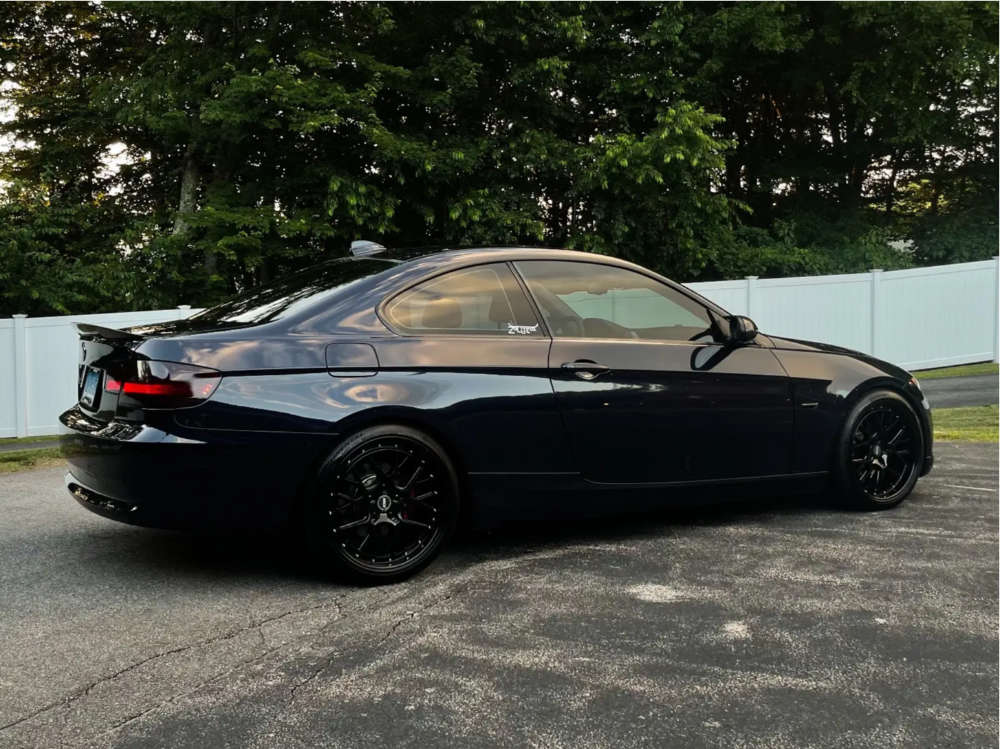 2007 BMW 328xi with 19x8.5 30 ESR Cs11 and 235/35R19 Continental ...