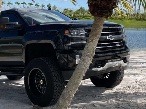 2018 Chevrolet Silverado 1500 with 20x12 -51 ARKON OFF-ROAD Caesar and ...