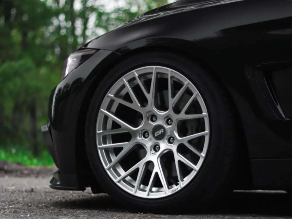 2016 BMW 435i XDrive with 18x9.5 35 ESR Rf11 and 245/40R18 Vercelli ...