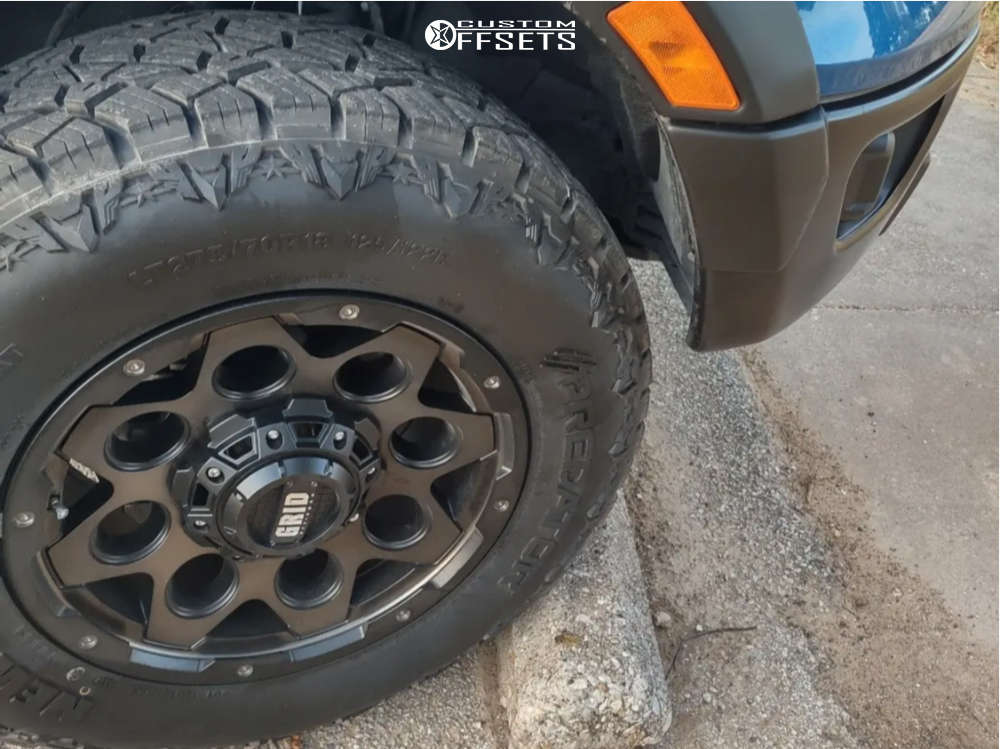 2021 Ford Ranger with 18x9 15 Grid GD08 and 275/70R18 Predator New ...