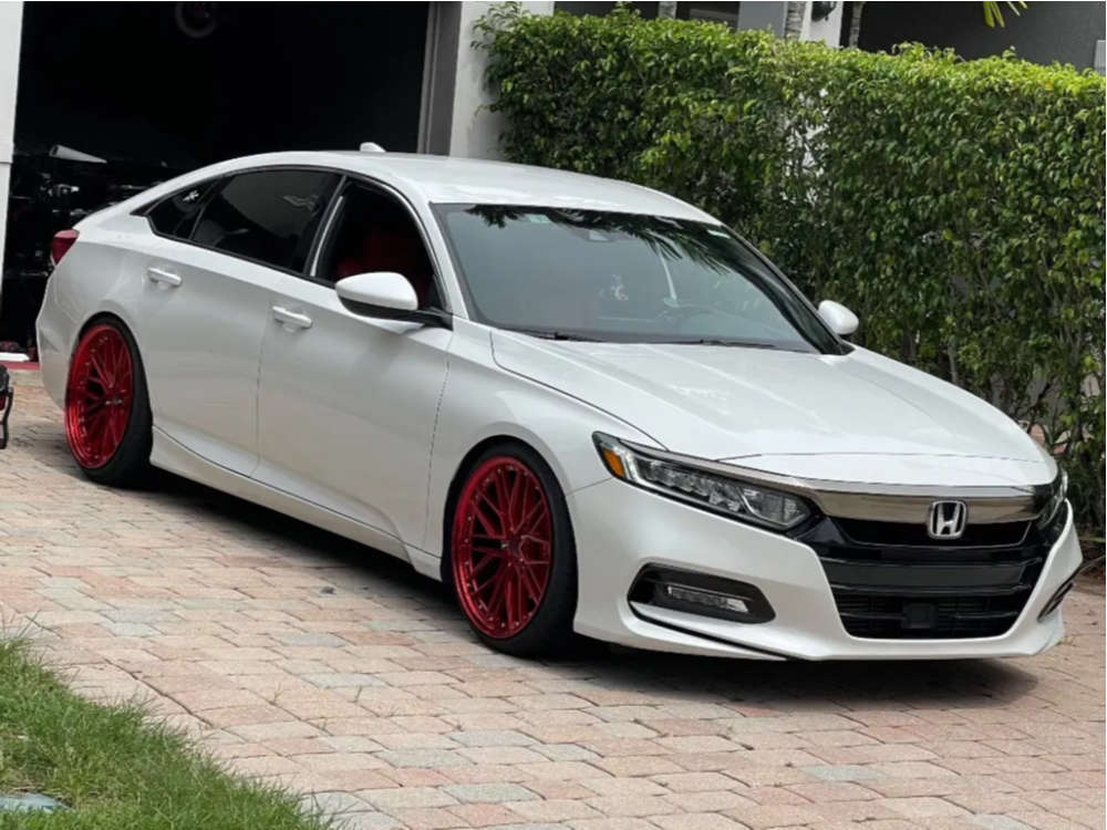 2019 Honda Accord with 20x9 35 XXR 571 and 225/35R20 Vercelli Strada Ii ...