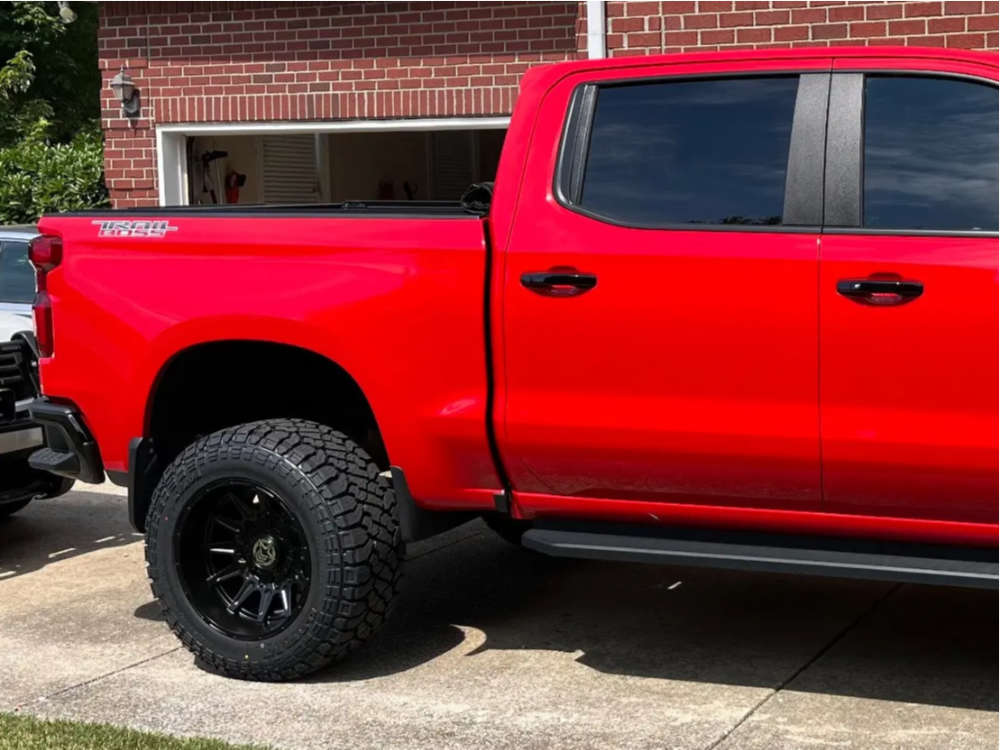 2021 Chevrolet Silverado 1500 with 20x12 -44 Anthem Off-Road Liberty ...