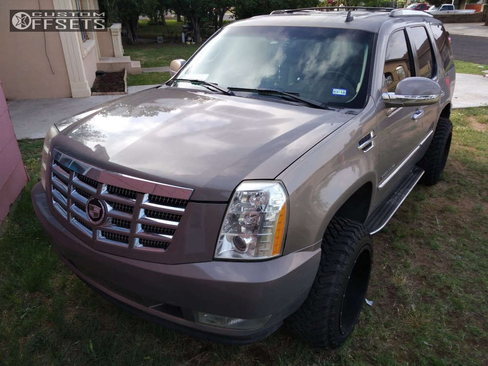 2010 Cadillac Escalade with 20x12 -44 Onyx P92 and 285/50R20 Atturo ...