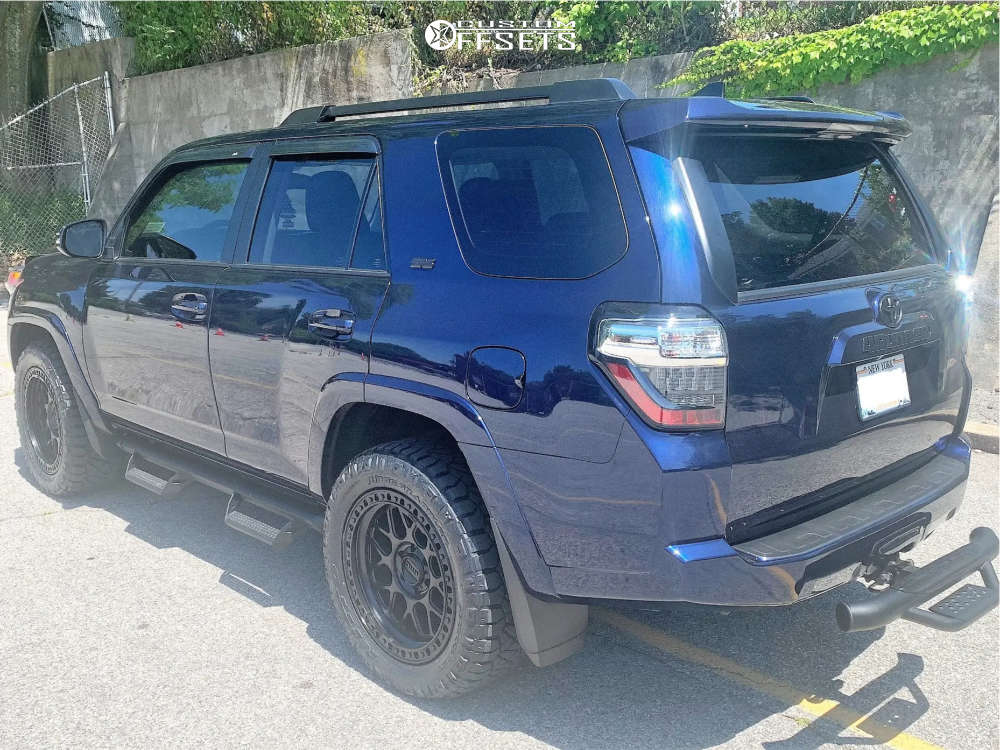 2018 Toyota 4Runner with 20x9 0 KMC Km549 and 275/55R20 Nitto Ridge ...