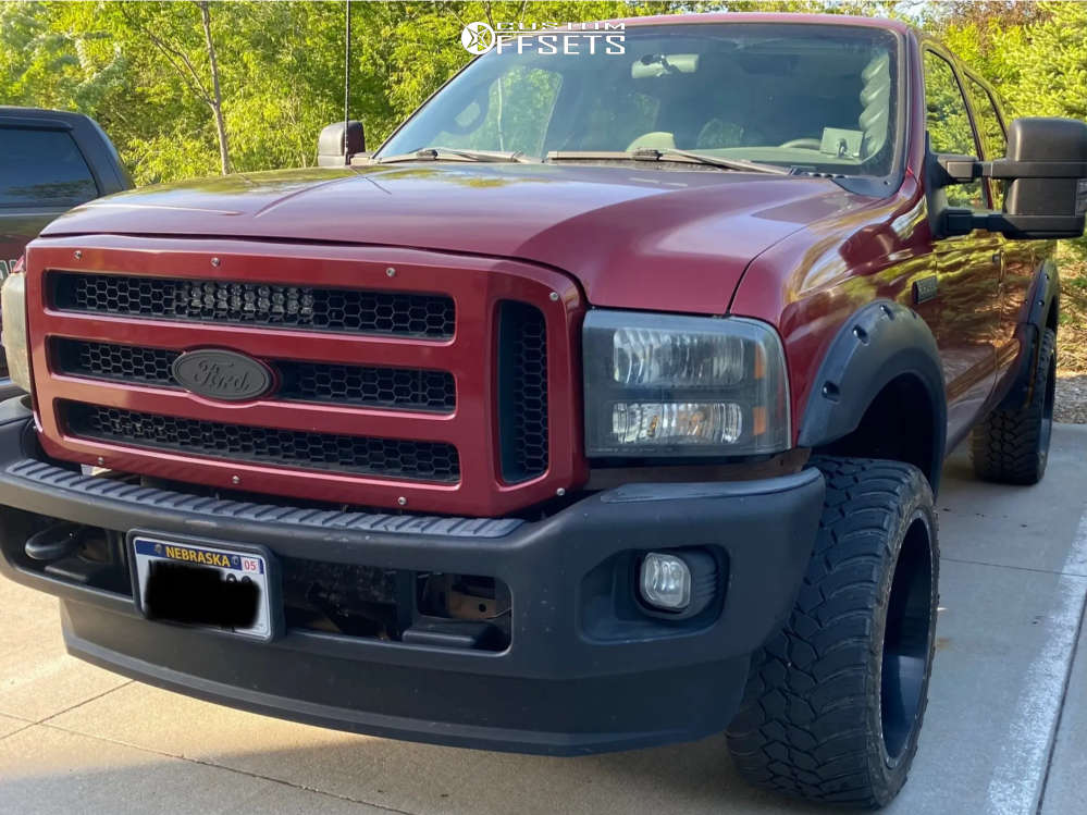 2002 Ford Excursion with 22x12 -44 Hardcore Offroad Hc12 and 33/12.5R22 ...