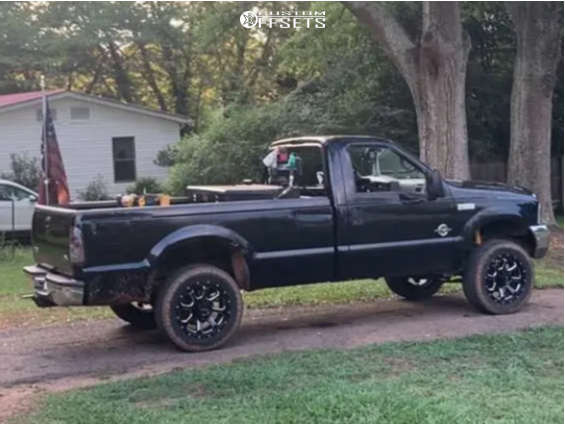 2000 Ford F-250 Super Duty with 20x9 1 Ultra Nemesis and 285/60R20 ...