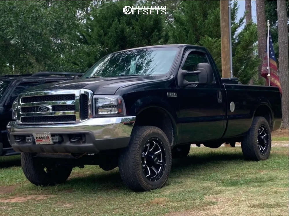 2000 Ford F-250 Super Duty with 20x9 1 Ultra Nemesis and 285/60R20 ...