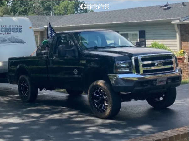 2000 Ford F-250 Super Duty with 20x9 1 Ultra Nemesis and 285/60R20 ...
