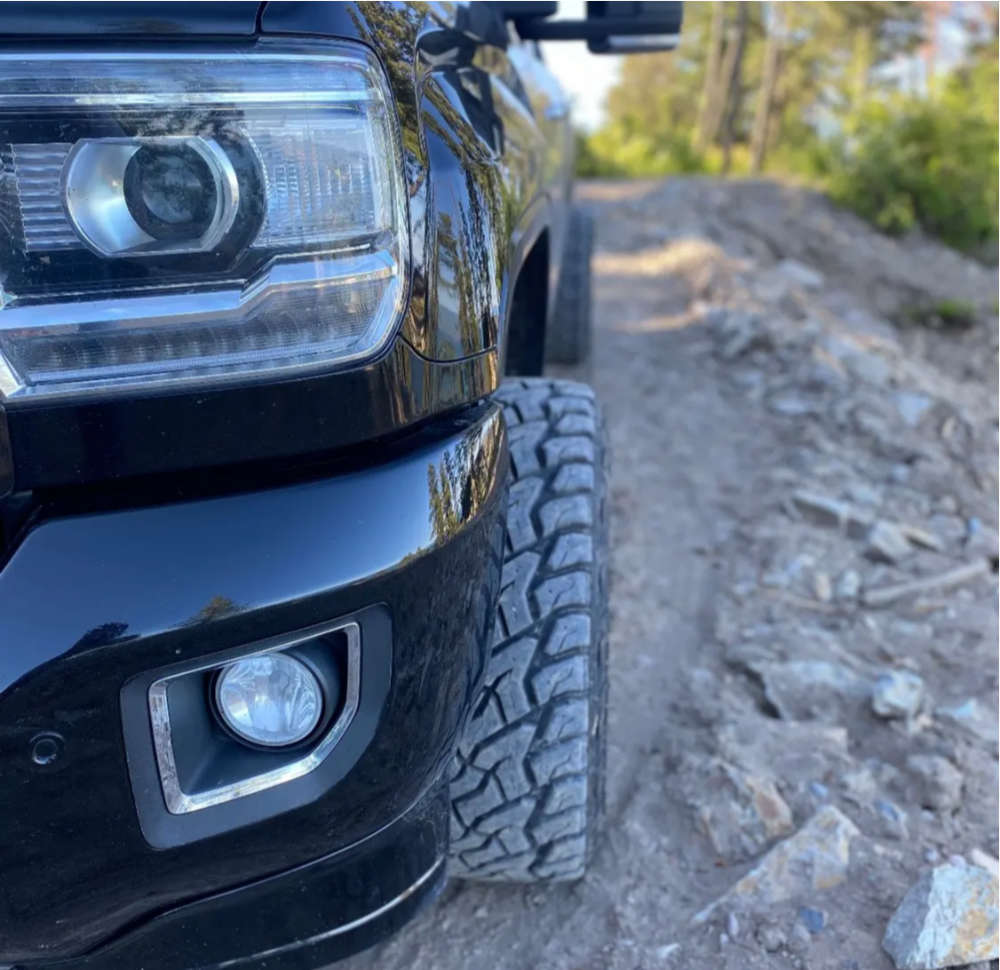 2015 GMC Sierra 2500 HD with 20x12 -51 ARKON OFF-ROAD Mandela and 33/12 ...