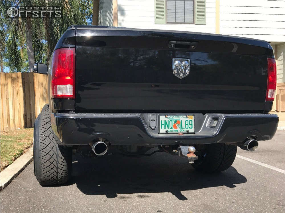 2013 Ram 1500 with 22x14 -70 Fuel Lethal and 305/50R22 Nitto NT420V and ...