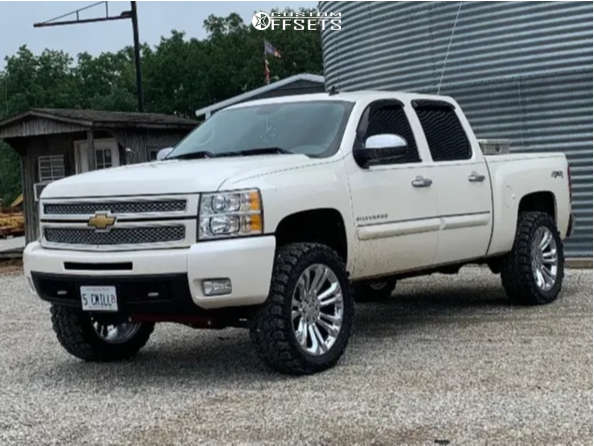 2012 Chevrolet Silverado 1500 with 22x9 0 Road Ready Rrw-5666 and 35/12 ...