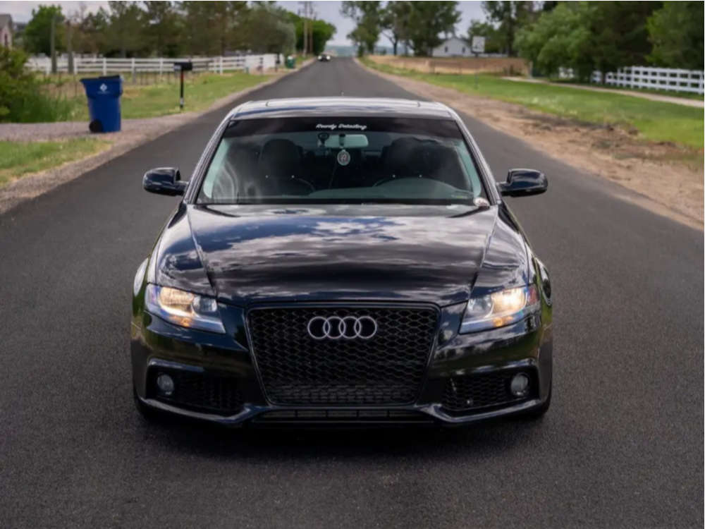 2010 Audi A4 Quattro with 19x8.5 35 Rotiform Rse and 245/35R19 Hankook ...