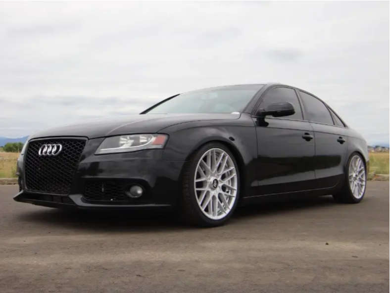 2010 Audi A4 Quattro with 19x8.5 35 Rotiform Rse and 245/35R19 Hankook ...