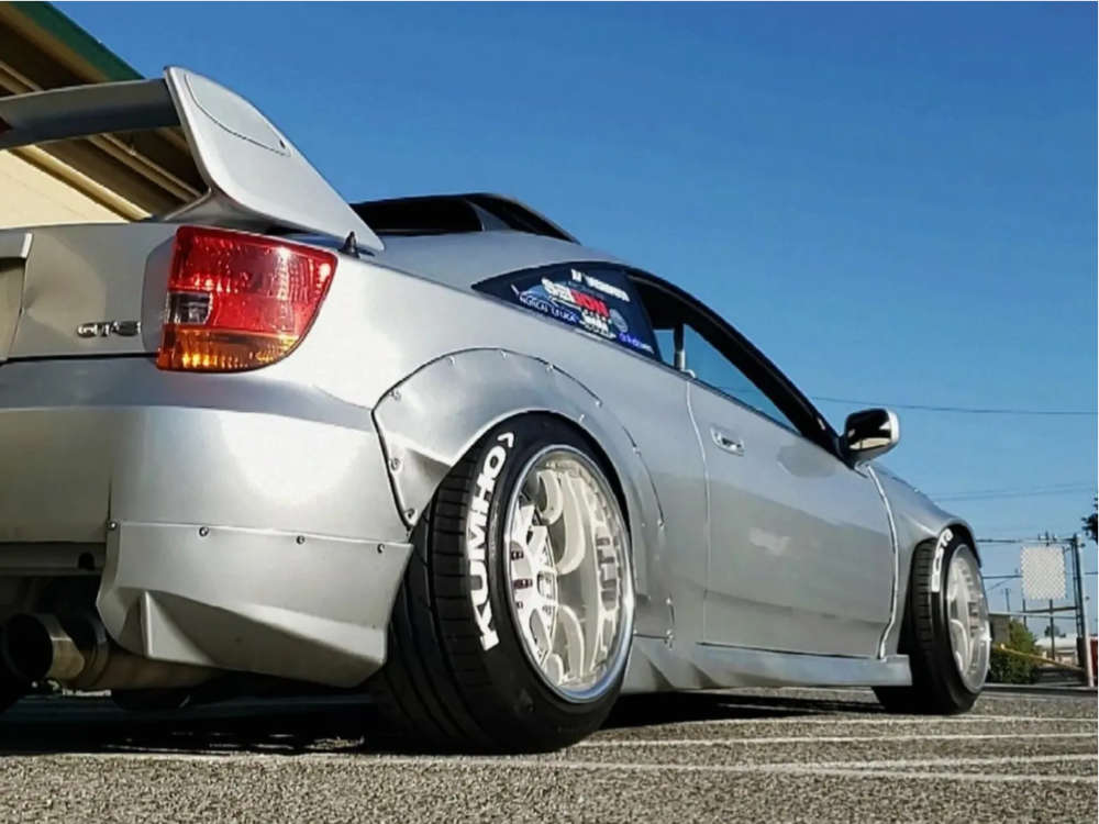 2000 Toyota Celica with 17x11.5 -5 SSR Ms1 and 245/40R17 Kumho Ecsta ...