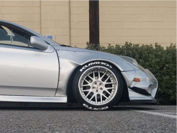 2000 Toyota Celica with 17x11.5 -5 SSR Ms1 and 245/40R17 Kumho Ecsta ...